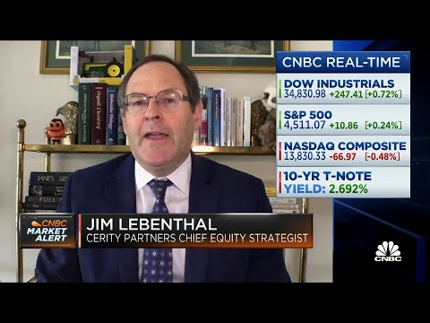 This feels like a natural pause in an upward trend, says Jim Lebenthal ...