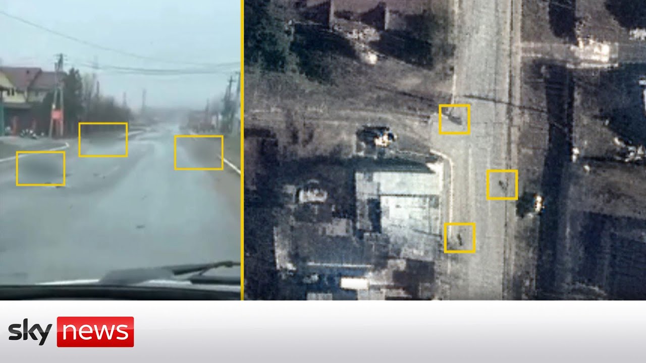 Ukraine war: Satellite images show bodies in Bucha streets before ...
