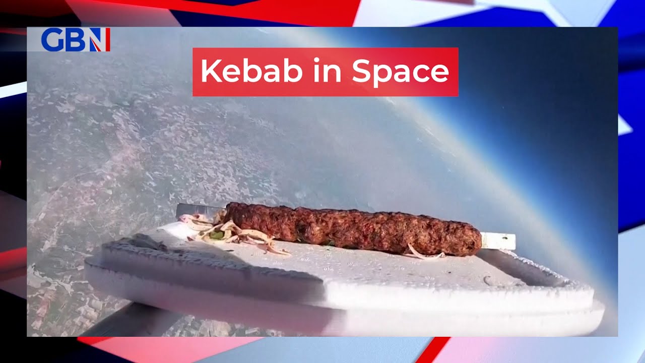 KEBAB IN SPACE: Turkish kebab flies high to mark anniversary of first ...
