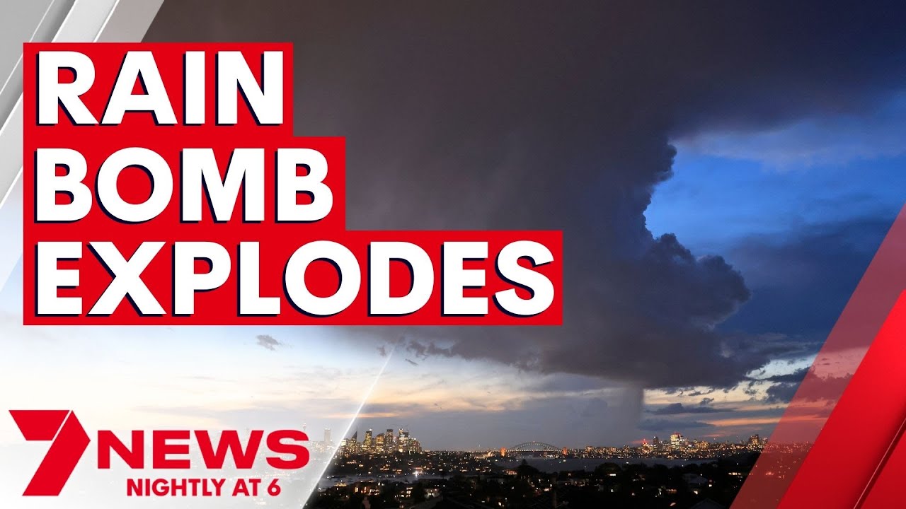 NSW Rain Bomb EXPLODES: worst of wet, wild weather yet to come | 7NEWS ...