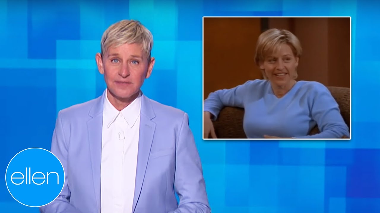 Ellen Reflects on the 25th Anniversary of Her Sitcom's Coming Out ...