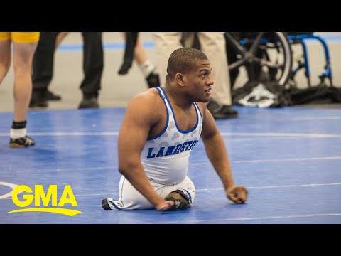 High school wrestler born without legs becomes state champion - The ...