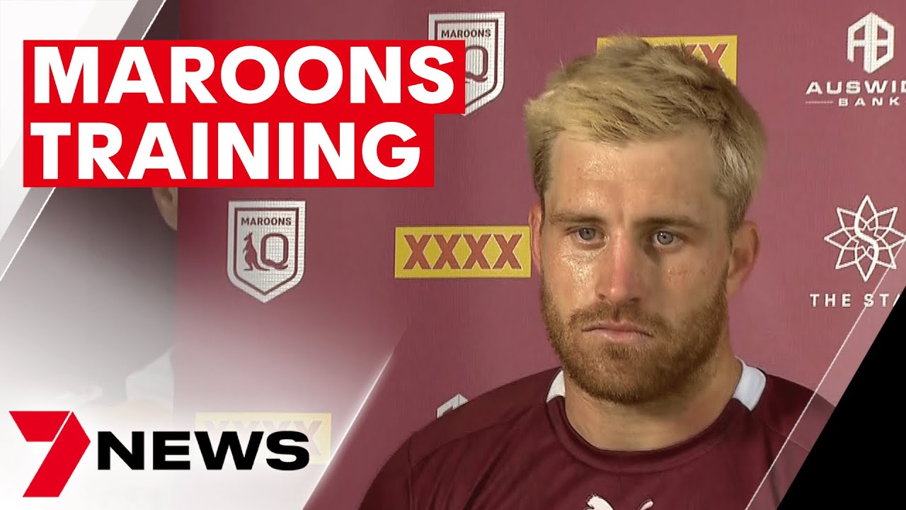 Maroons meet for first training session one week out from Origin opener ...