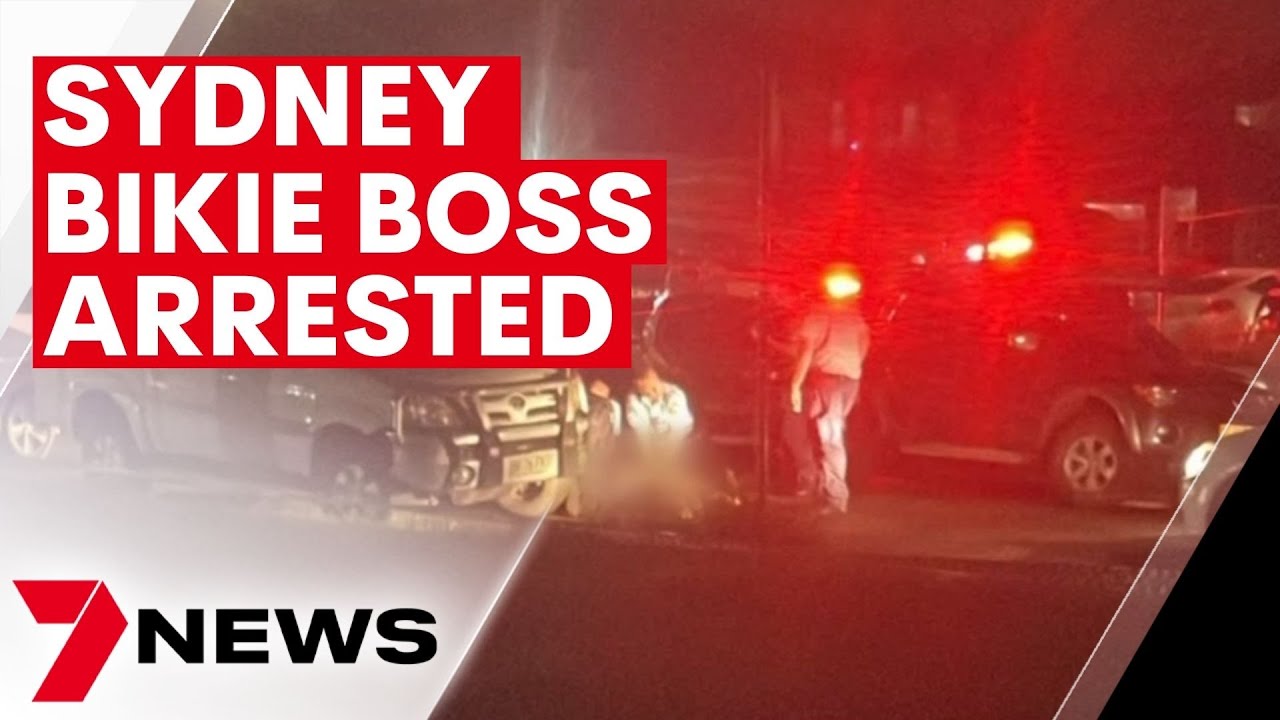 Sydney Comanchero bikie boss arrested during police raid | 7NEWS - The ...