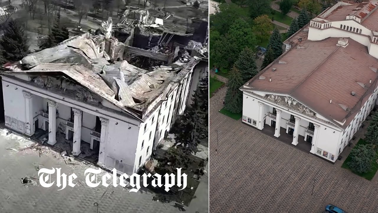 Mariupol before and after the war: the destruction left after the ...