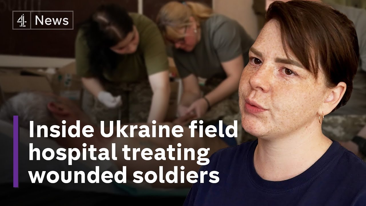 Russia Ukraine conflict: Inside a field hospital on the frontline - The ...