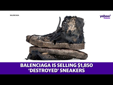 Balenciaga is selling $1,850 per pair ‘destroyed’ sneakers - The Global ...