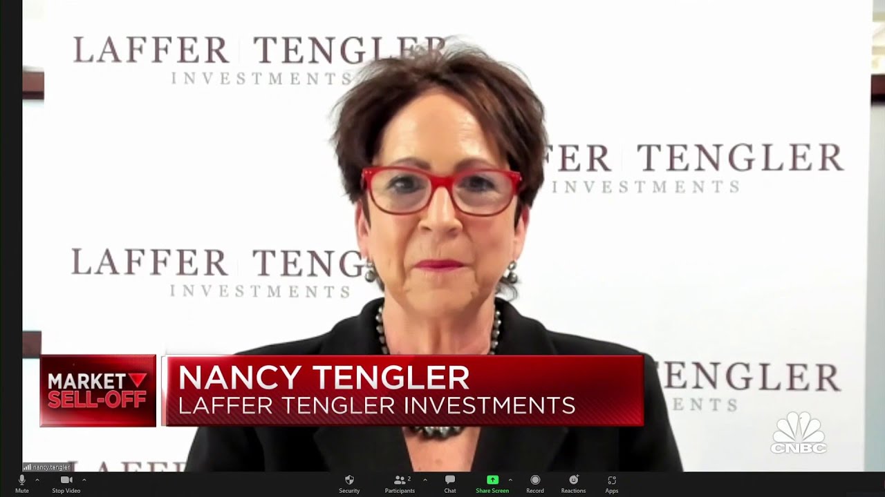 This is not the time to get scared out of stocks, says Nancy Tengler ...