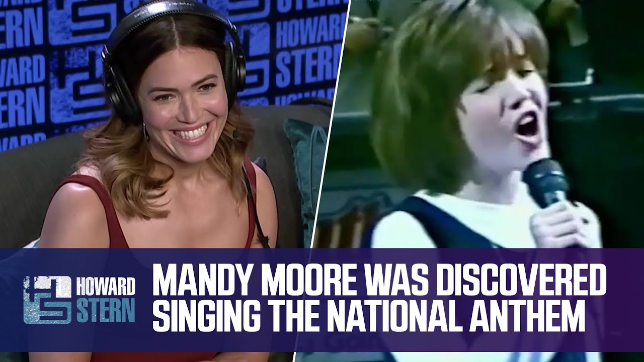 Mandy Moore Was Discovered While Singing the National Anthem as a ...
