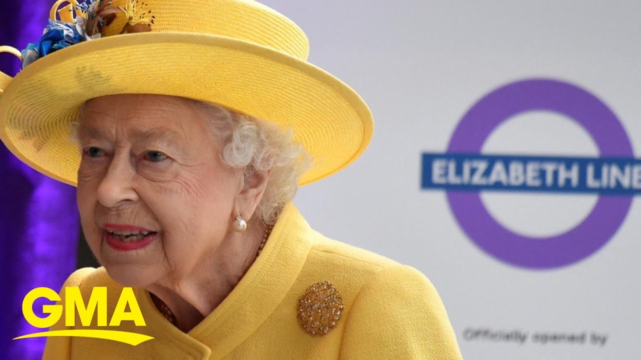 The queen makes surprise visit to newly completed subway line named in ...
