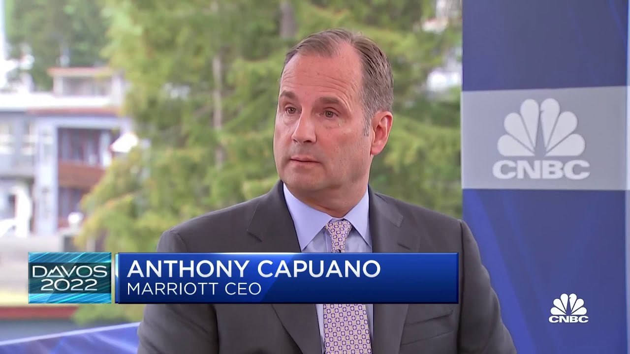 Marriott CEO Tony Capuano: Pent up travel demand is creating ...