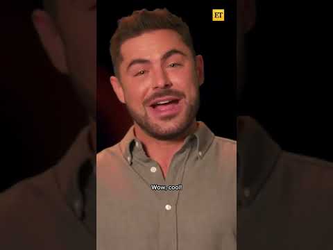 Zac Efron HILARIOUSLY reacts to being a "Zaddy" #shorts - The Global Herald
