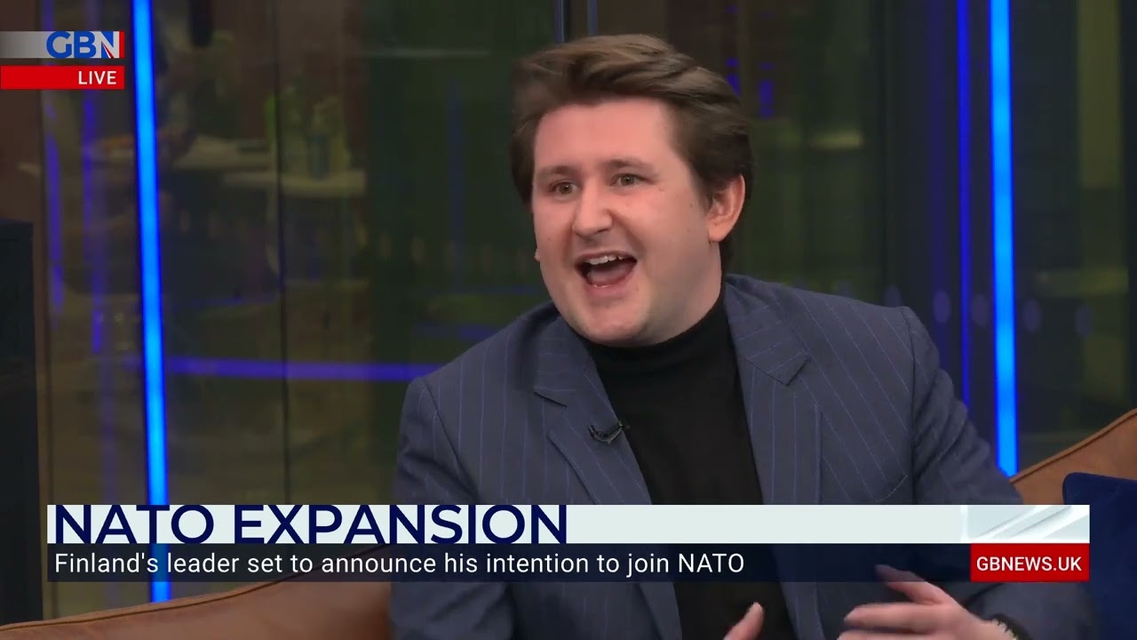 Political commentator Benedict Spence reacts to the prospect of Finland and Sweden joining NATO ...