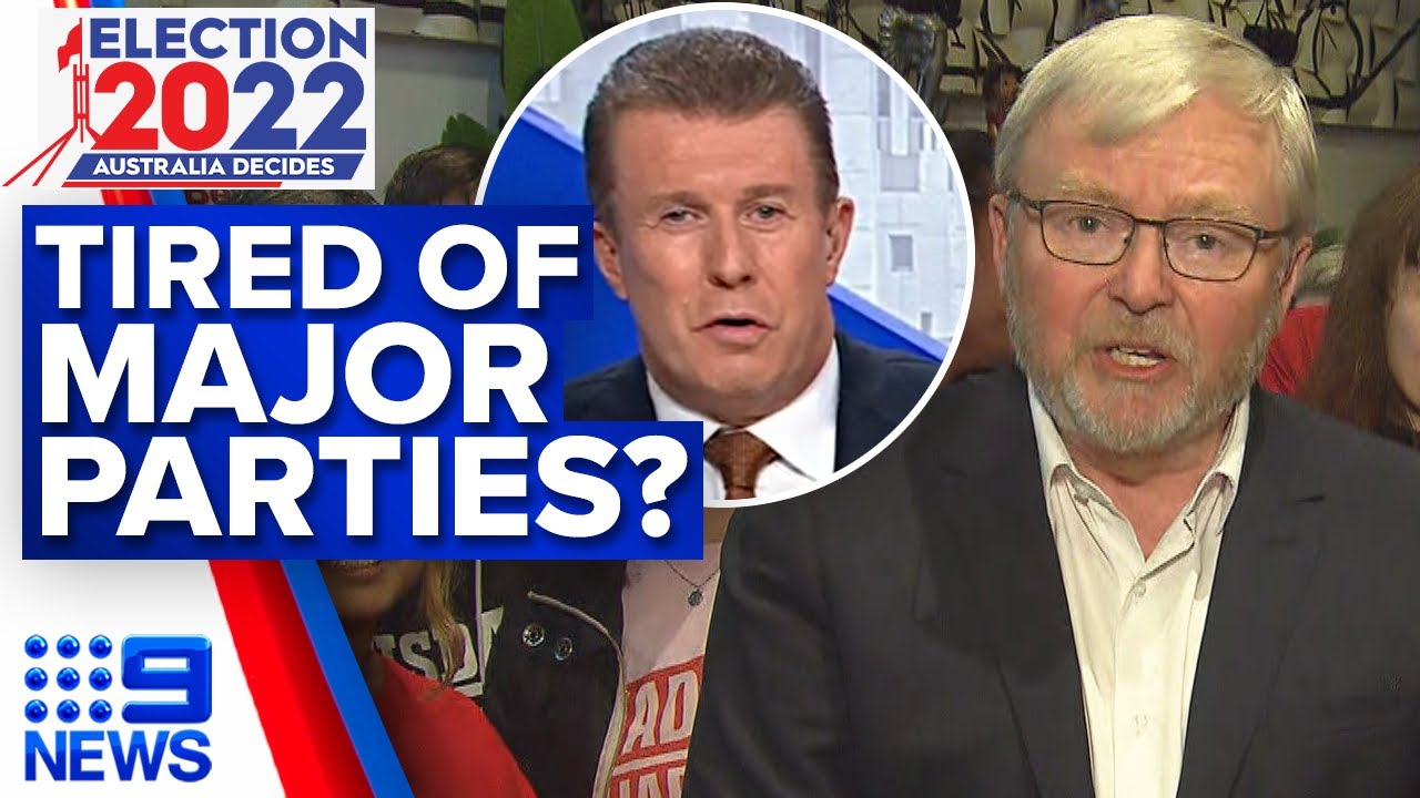 Kevin Rudd questioned why voters are 'sick and tired' of major parties ...