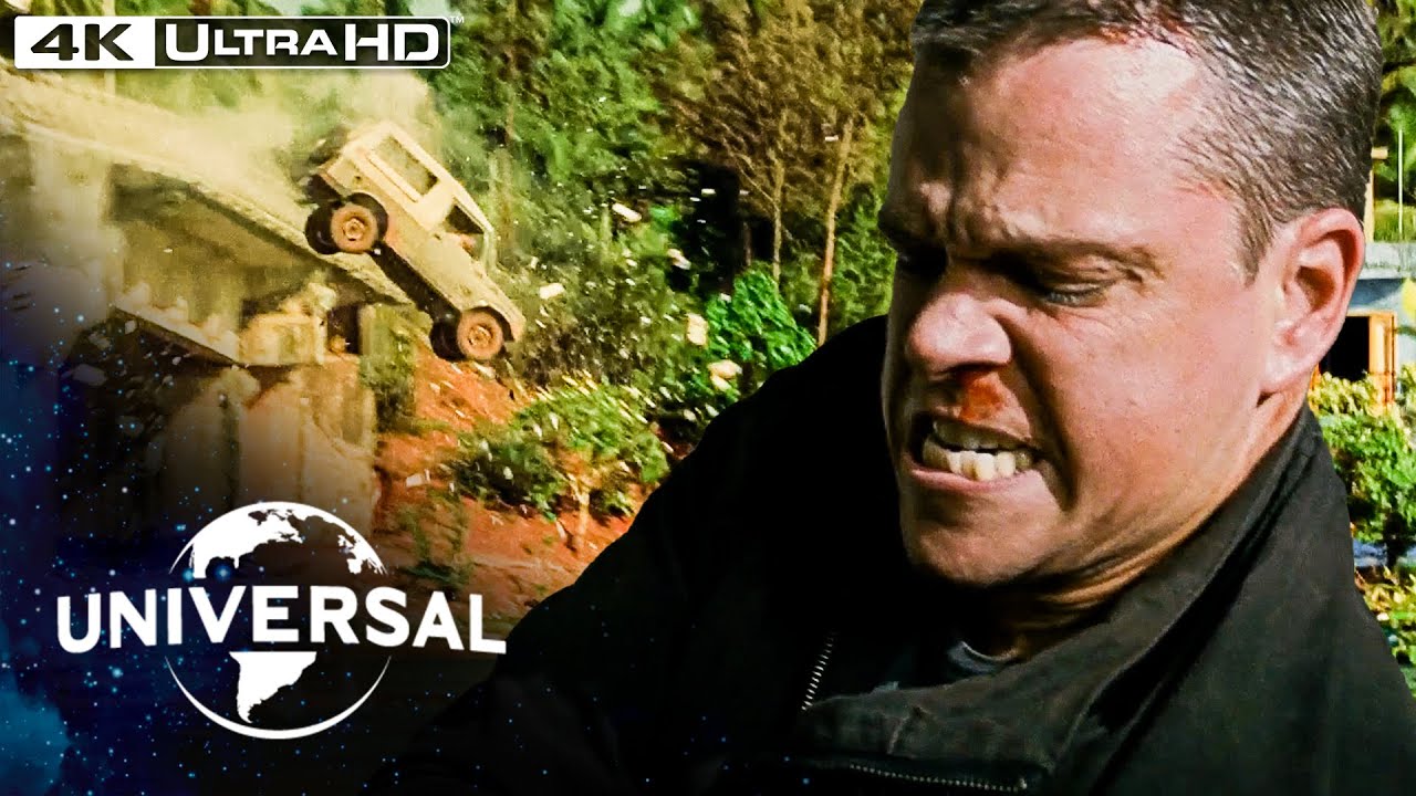 The Bourne Trilogy | Jason Bourne's Most Thrilling Action Scenes in 4K ...