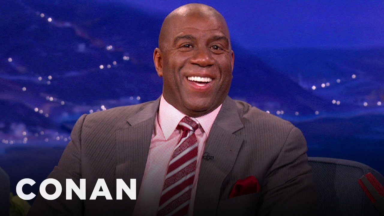 Magic Johnson & Conan Want To Make Baseball More Exciting | CONAN on ...