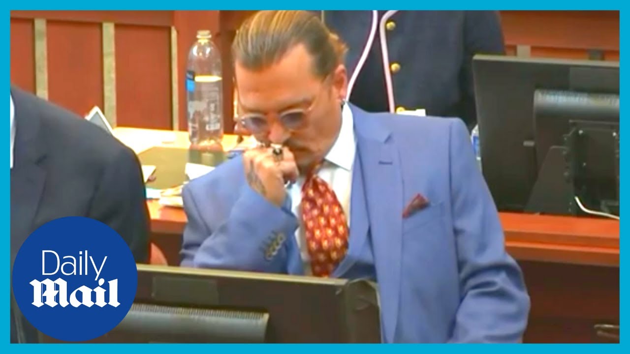 Johnny Depp appears to fall asleep during lengthy court reading - The ...