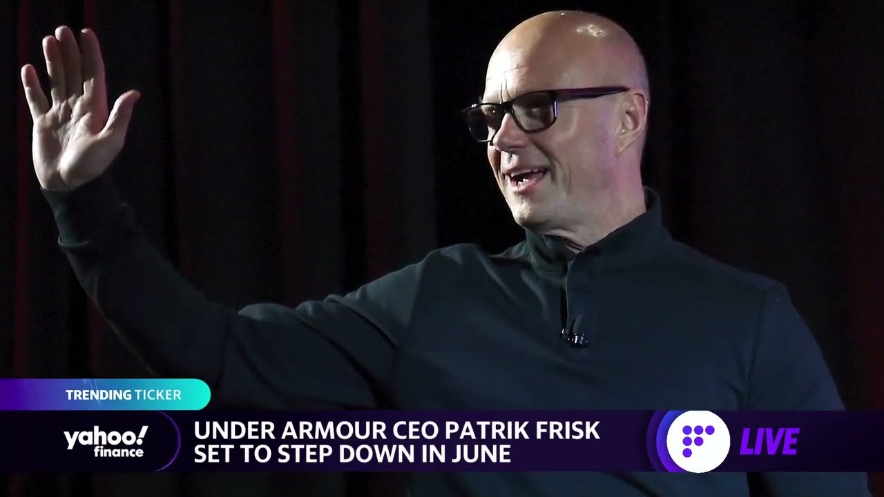 Under Armour CEO Patrik Frisk to step down in June - The Global Herald