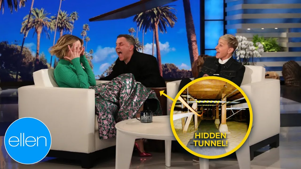 A Behind-the-Scenes Look at How Celebrities Are Scared on The Ellen ...