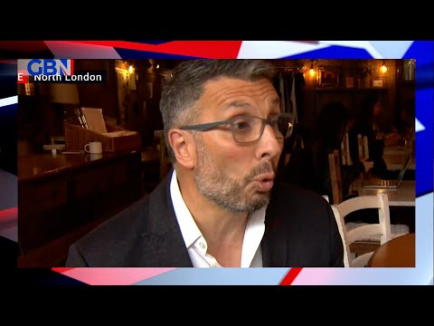 Alice Porter speaks to a café owner in Golders Green about their mental ...