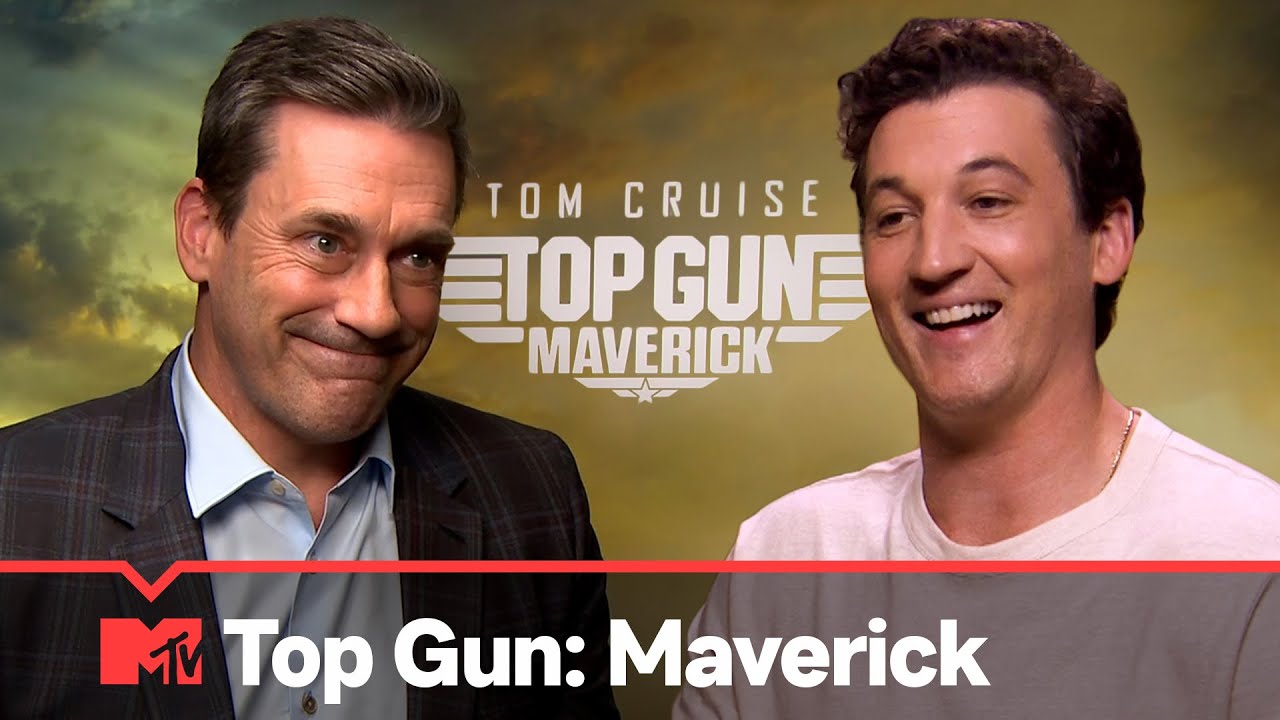 Top Gun Maverick Cast On NSFW Call Signs, Flying Lessons & Emotional ...