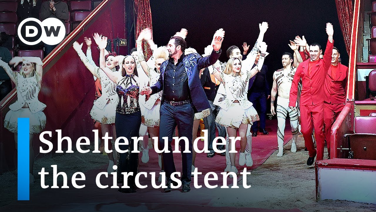 Ukrainians find refuge under the big top of a German circus | Focus on ...