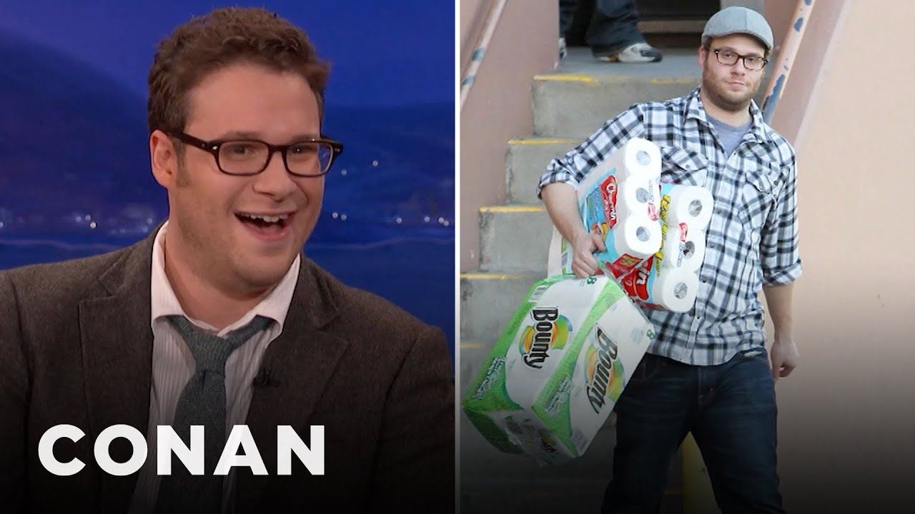 Seth Rogen Is A Toilet Paper Connoisseur | CONAN on TBS - The Global Herald
