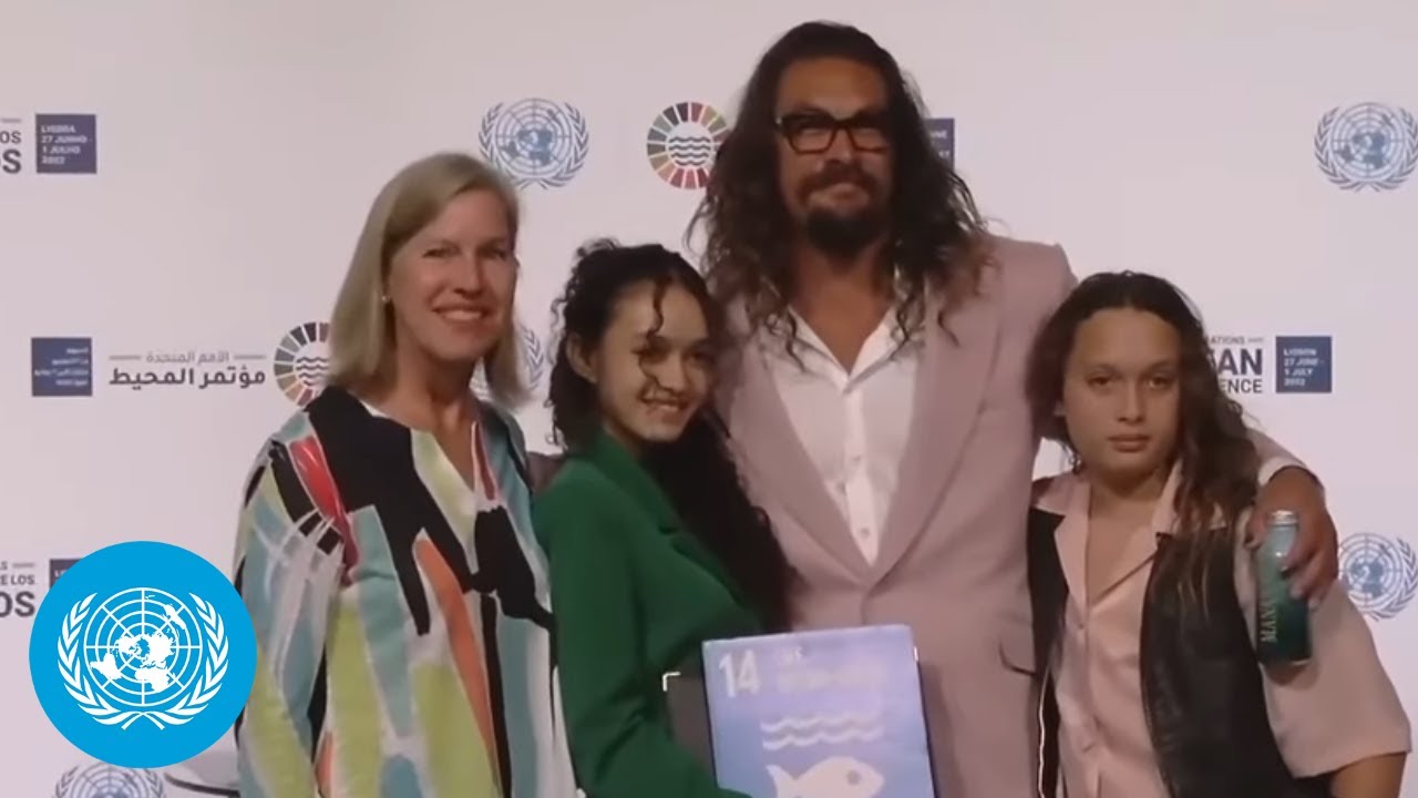 Jason Momoa: New UNEP Advocate for Life Below Water- SDG Media Zone- UN ...