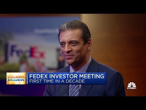 FedEx CEO Raj Subramaniam outlines company's new growth plan - The ...