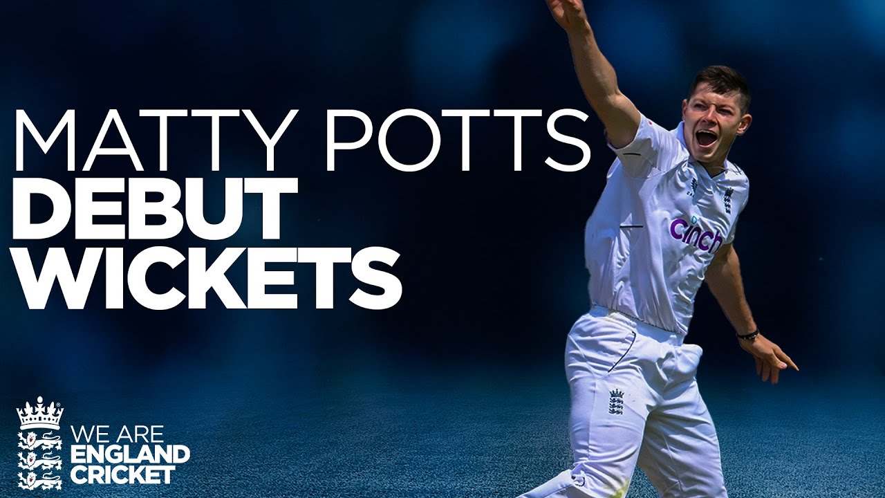 What A Debut! | Matty Potts Takes 7-Wickets In The Match At Lord's ...