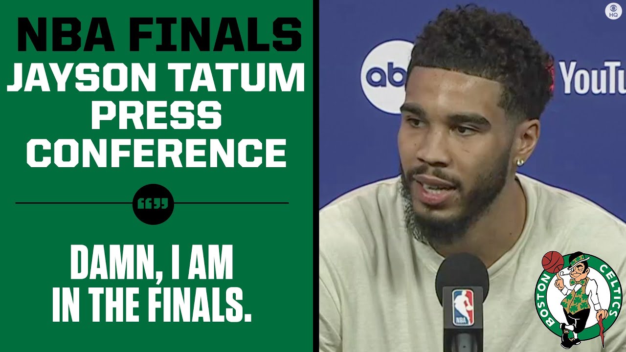 Jayson Tatum says it's a "surreal feeling" to be in the NBA Finals ...
