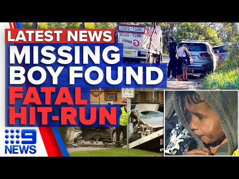Missing Sydney boy found safe, Manhunt underway for deadly hit-run in ...