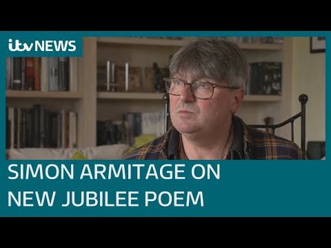 Poet Laureate Simon Armitage reads his new poem for the Platinum ...