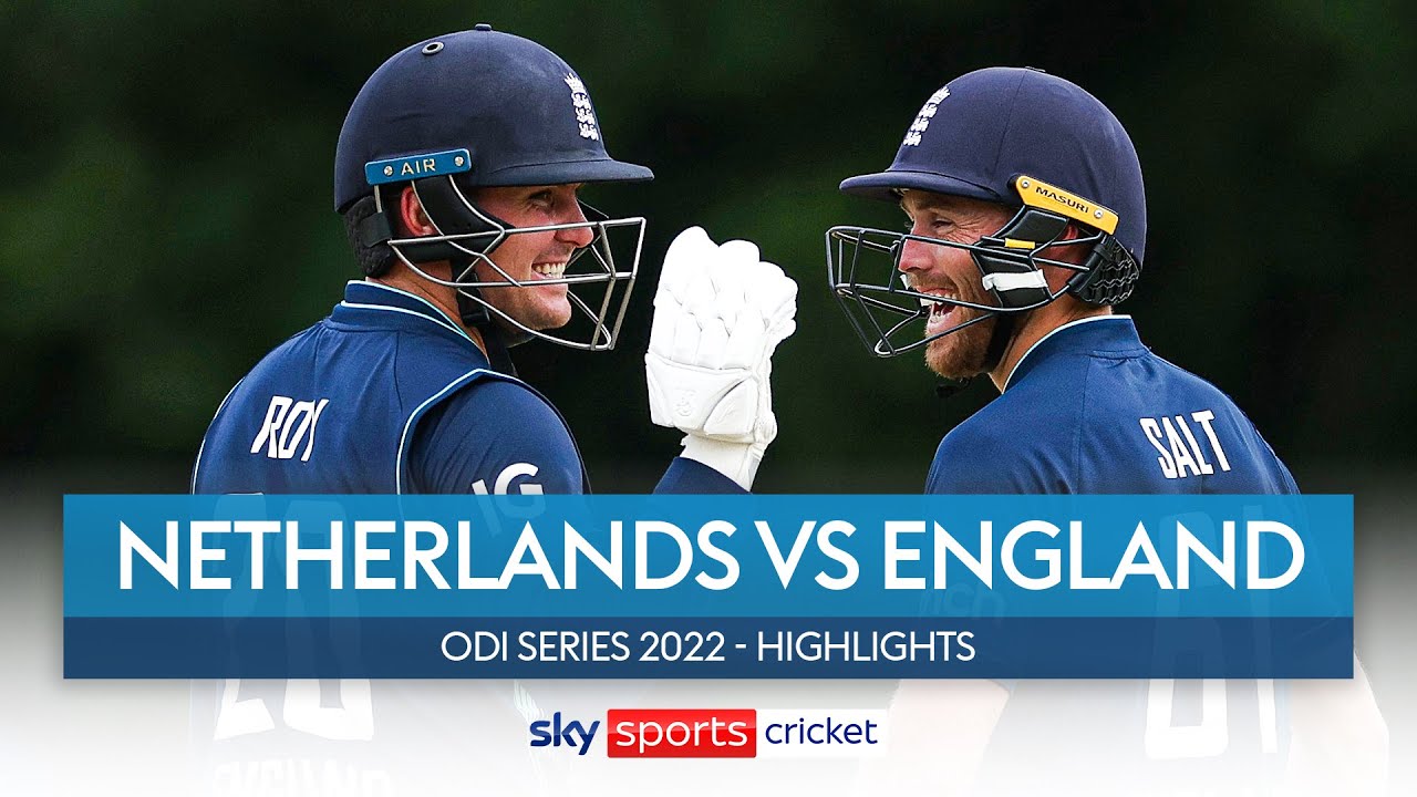 England clinch series WIN! 🏴󠁧󠁢󠁥󠁮󠁧󠁿 | Netherlands vs England | ODI ...