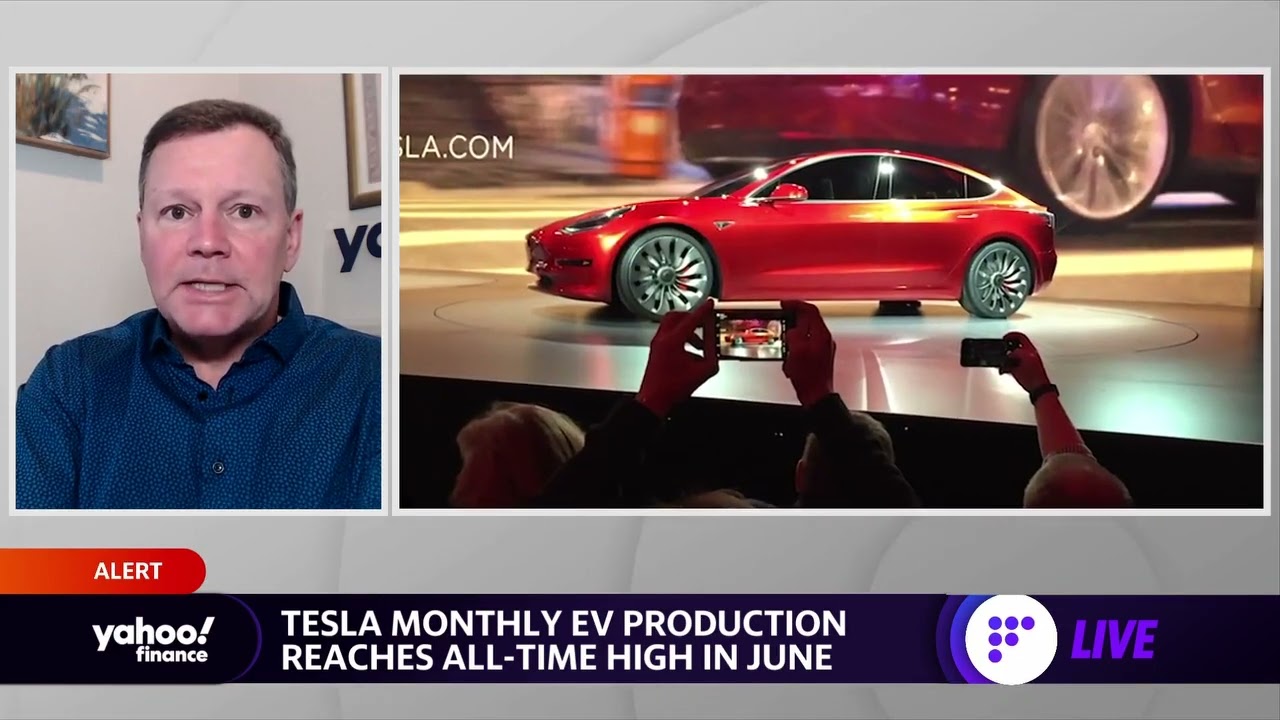 Tesla production ramps up in June as EV makers battle chip shortages ...