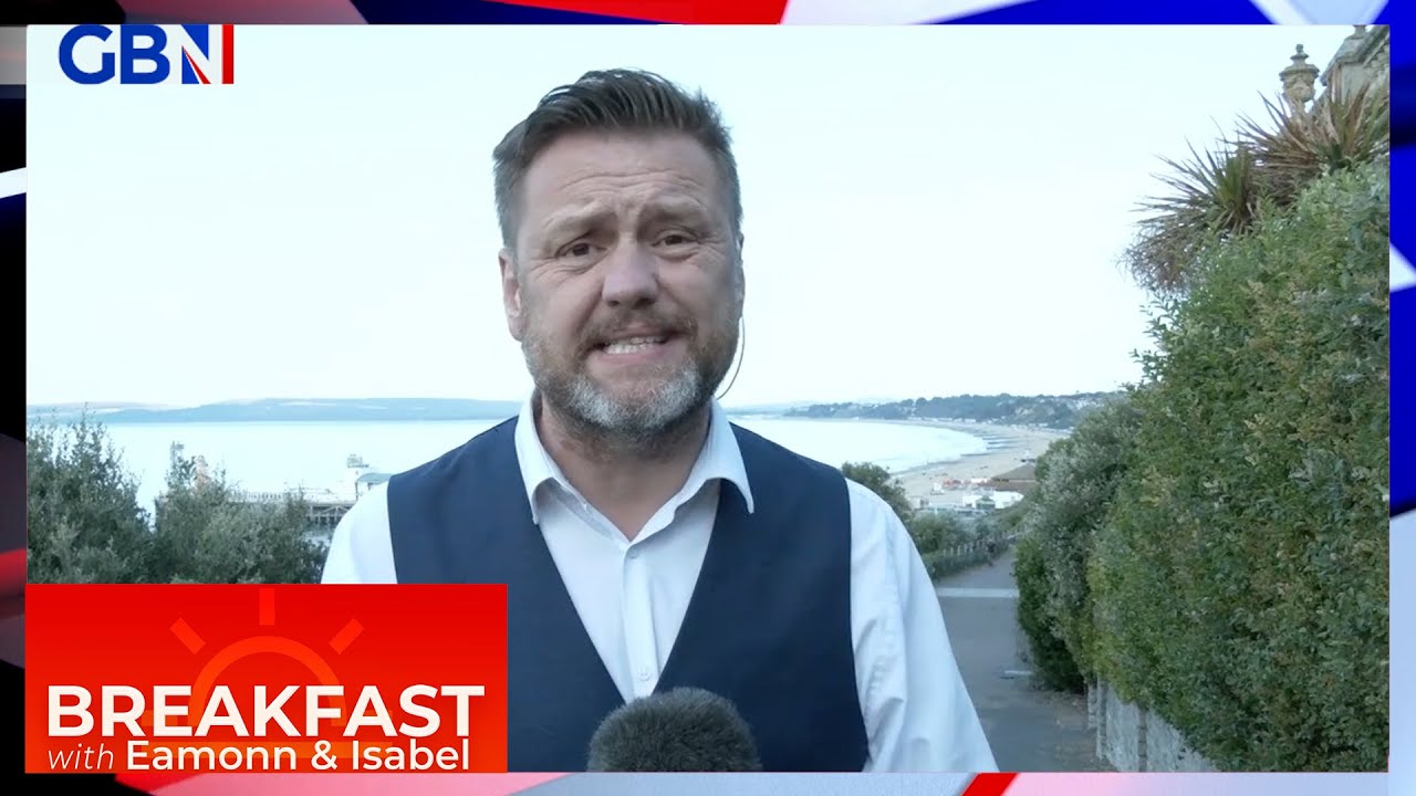 Jeff Moody is in Bournemouth as the Met Office issues the UK’s first ...