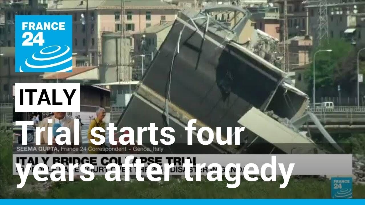 Italy bridge trial starts four years after tragedy • FRANCE 24 English ...