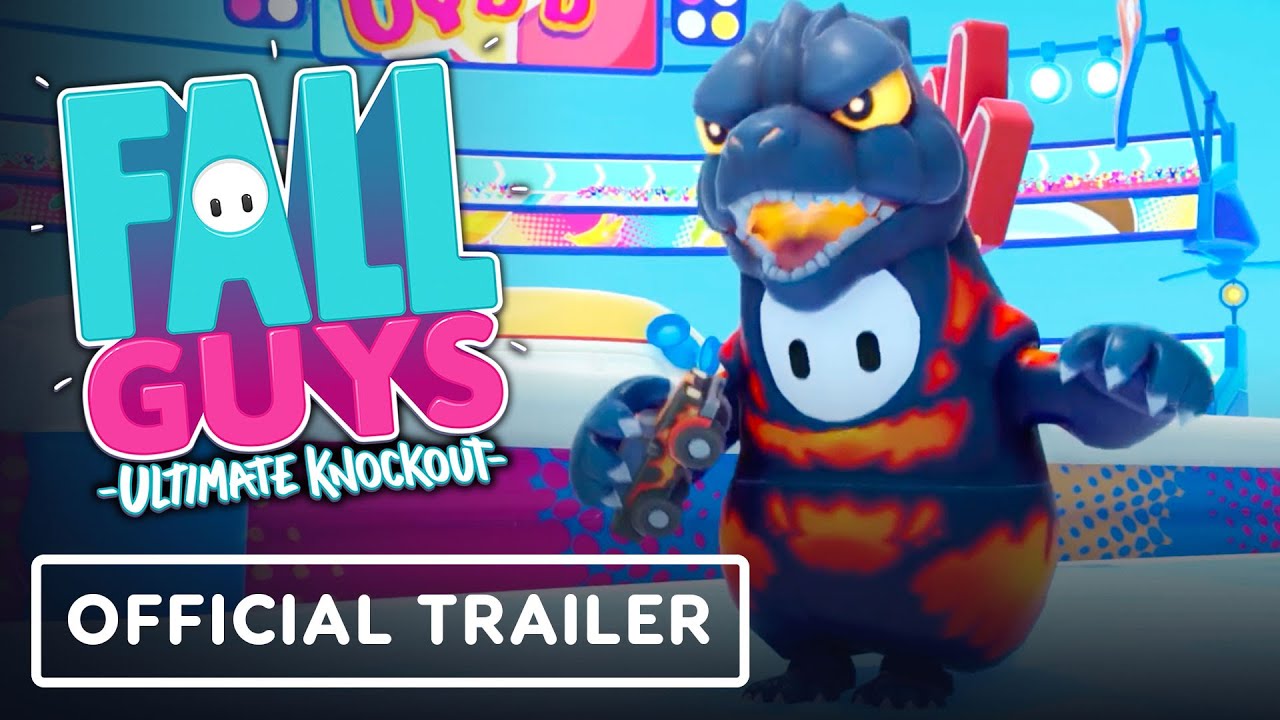 Fall Guys x Godzilla - Official Gameplay Trailer - The Global Herald