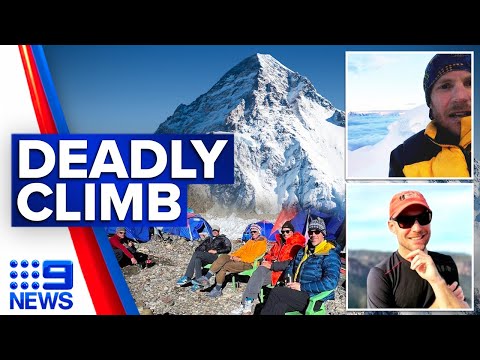 Body of Australian mountaineer Matthew Eakin found on K2 | 9 News ...