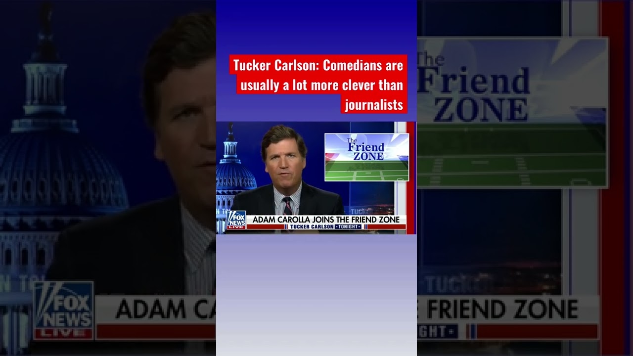 Tucker: The job description of a comedian is not so different than that ...