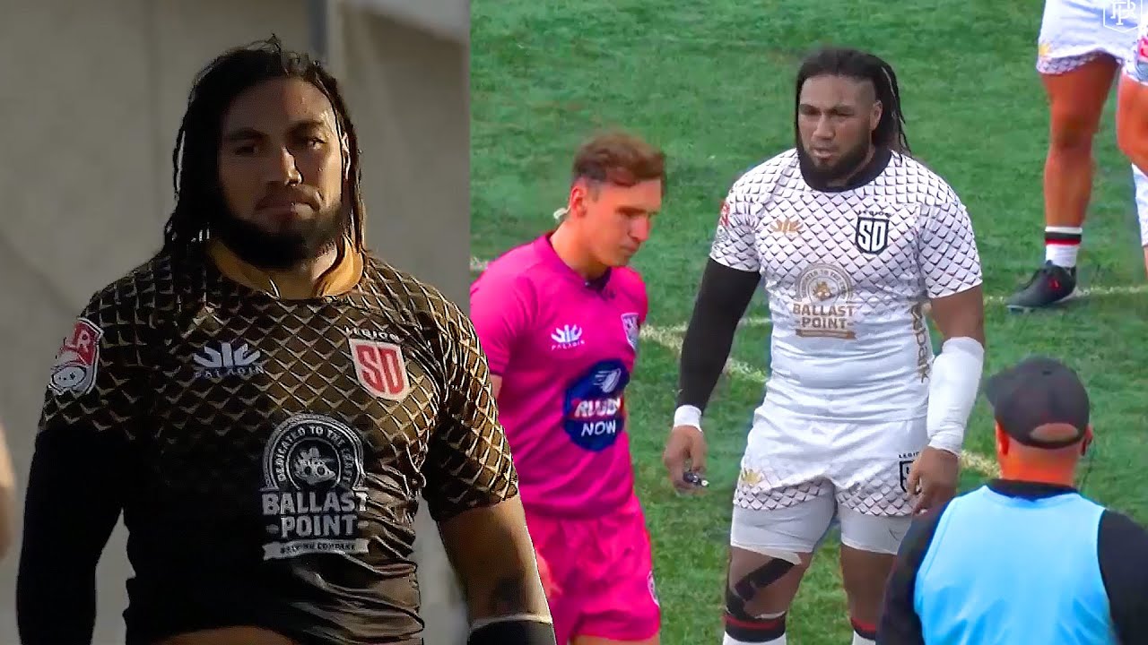 Ma'a Nonu is still a world class rugby player at 40 | MLR 2022 Season ...