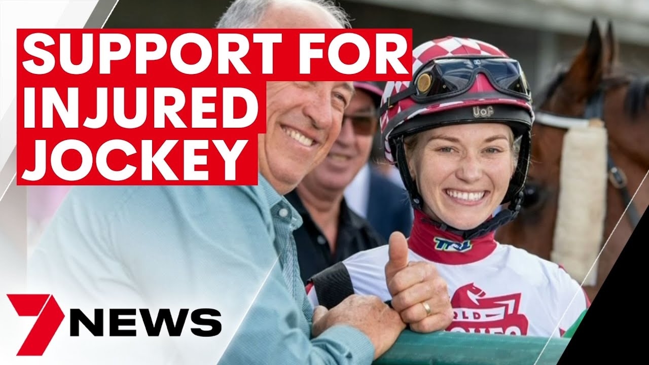Racing community rallies around jockey who suffered brain trauma after ...