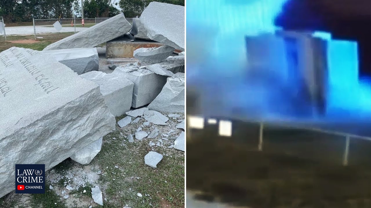 Georgia Guidestones Monument Destroyed in Apparent Bombing Incident ...