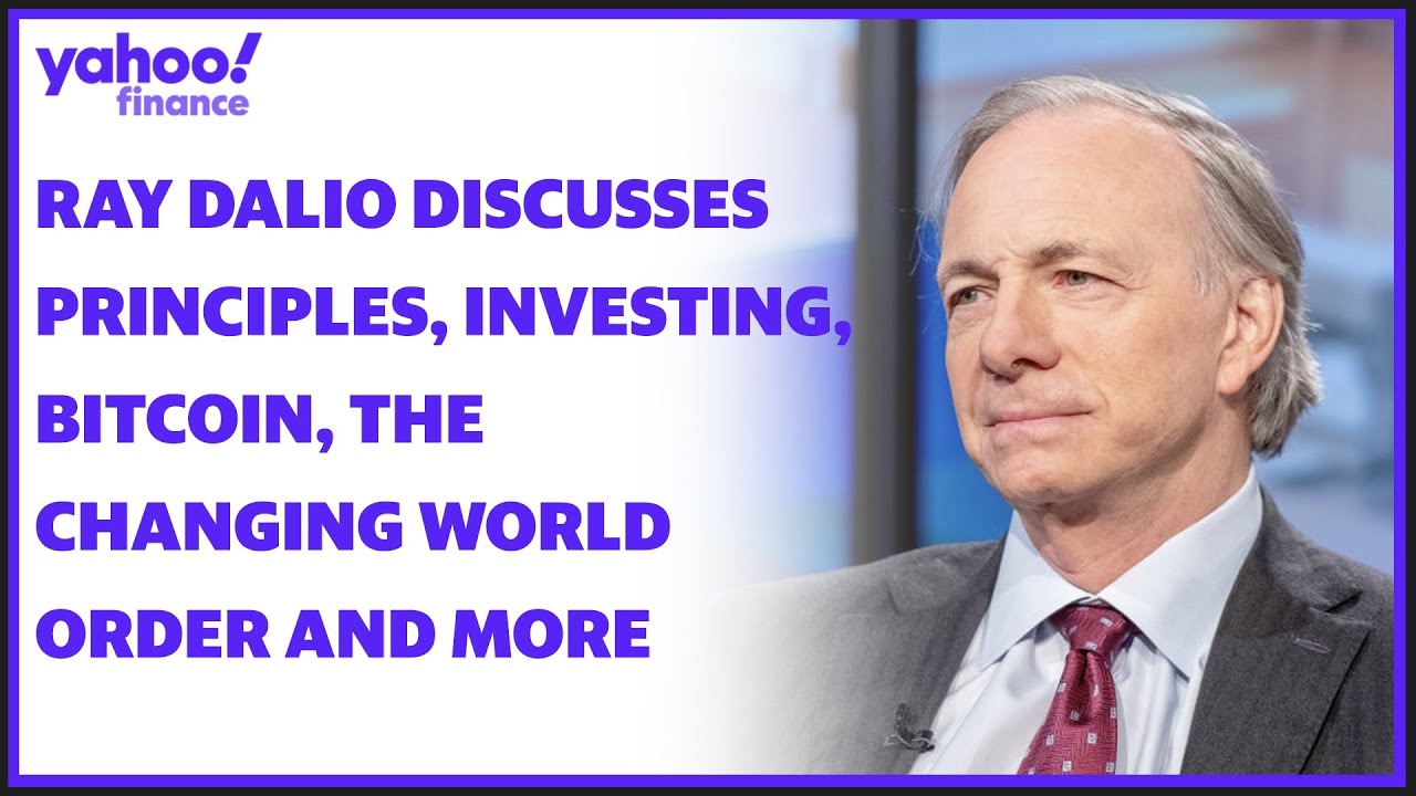 Ray Dalio on 'Principles,' 'The Changing World Order, inflation ...
