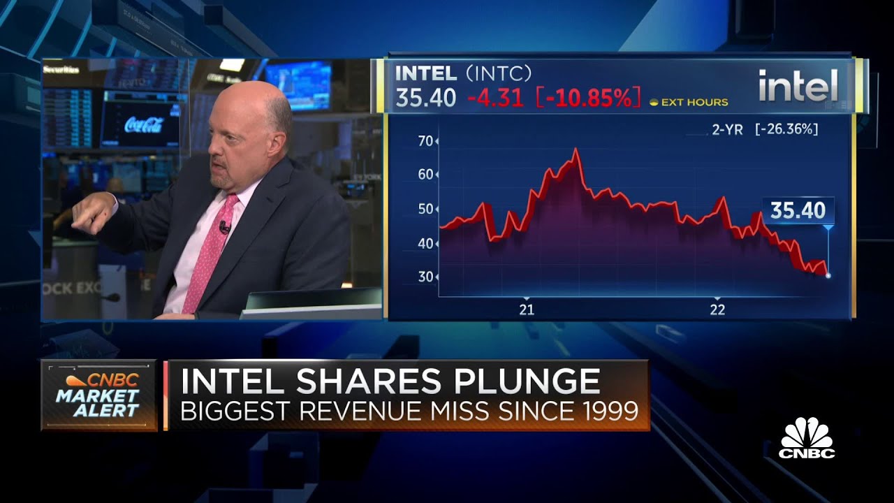 Jim Cramer explains why Intel is getting 'beat bad' by AMD - The Global ...