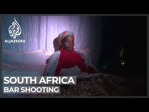 South African town pays tribute to 15 killed in bar shooting - The ...