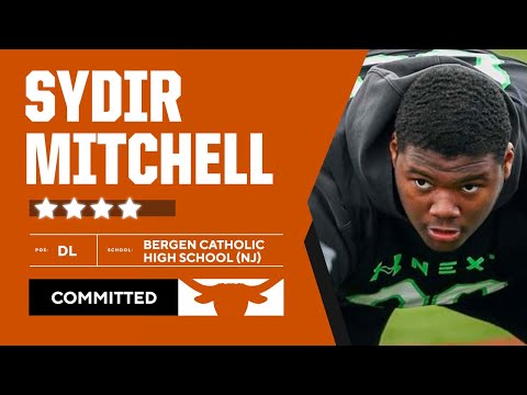 2023 DL Sydir Mitchell COMMITS to Texas [REVEAL + ANALYSIS] | CBS ...