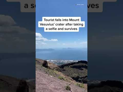 Man Falls Into #MountVesuvius Crater And Survives - The Global Herald