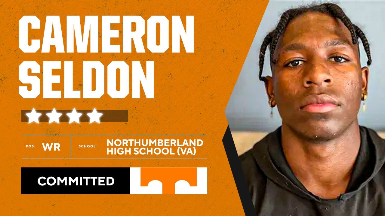 2023 4-star WR Cameron Seldon COMMITS to Tennesse [REVEAL+ ANALYSIS ...