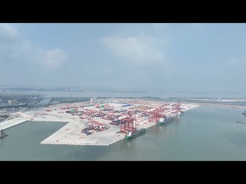 GBA's first fully-automated container terminal opens in Guangdong - The ...